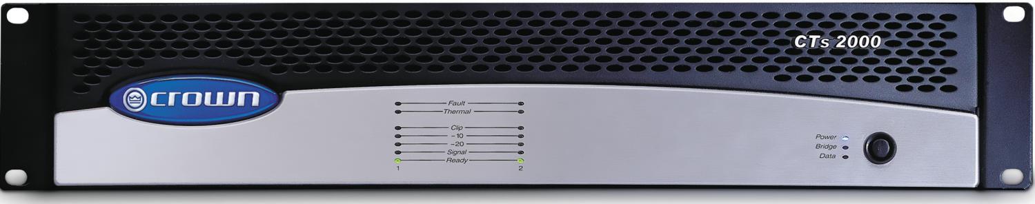 Common Amplifier Format: Crown CTs 2000 | Prosoundtraining