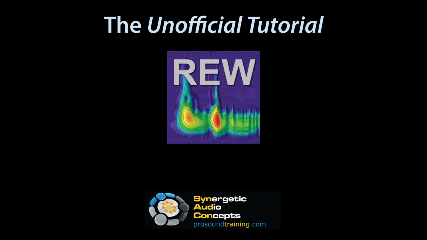 The Unofficial REW Tutorial | Prosoundtraining